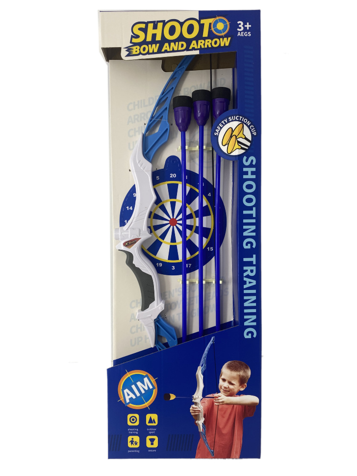 Set Arc cu 3 Săgeți ABS și Țintă
